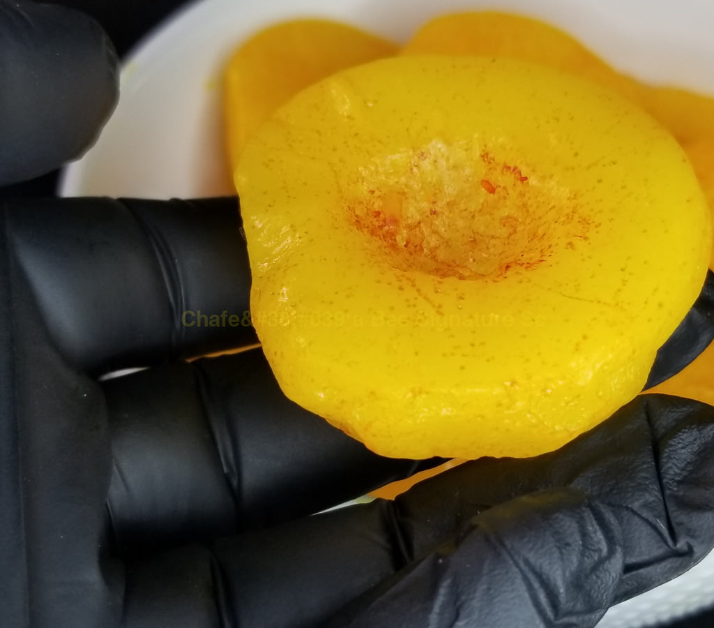 Custom Hand Painted Peach Halves – Chafe'a Bee Signature Scents